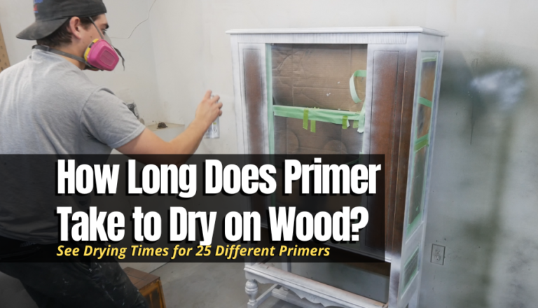 How Long Does Primer Take to Dry on Wood? (See 25 Primers) - Furniture ...