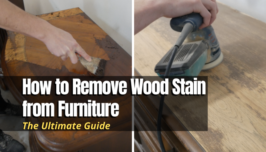 How to Remove Wood Stain from Furniture - Furniture Flippa