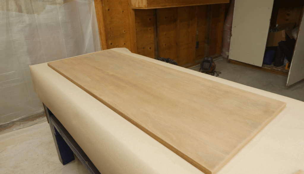 How I Restored a Painted Mid Century Modern Coffee Table - Furniture Flippa