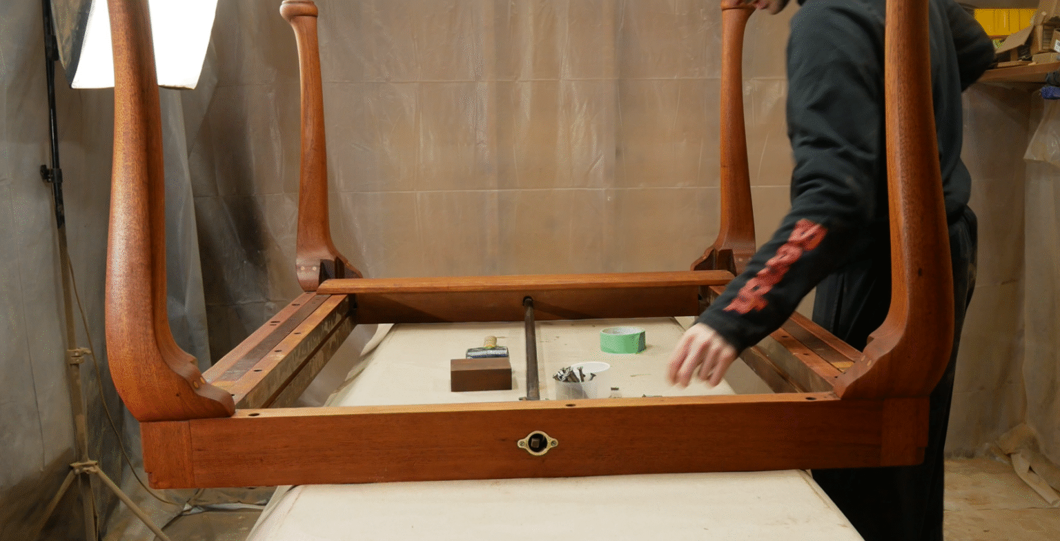 How I Restored an Antique Dining Table - Furniture Flippa